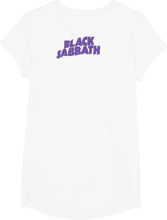 Black Sabbath Violettes Logo von Black Sabbath T-Shirt