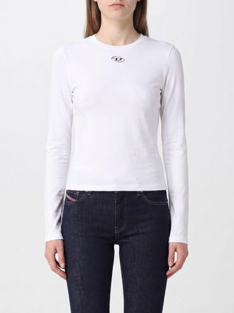 Diesel T-shirt T-Uncutieslong-Od &agrave; manches longues et coupe slim en coton