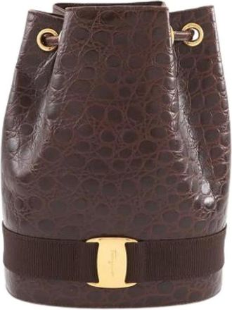 Ferragamo Damen, Pre-Owned, Braun, ONE SIZEGr&ouml;&szlig;e