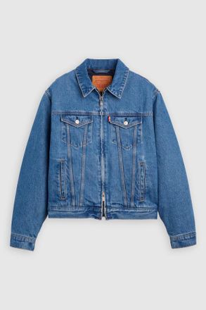 Levi's Levis X Sky High Farm Goods Trucker Jacket - Homme - D&eacute;lavage Moyen / X Shfu Mid Stone - XL