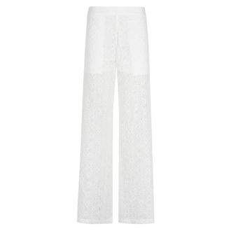 Pinko Pinko, Femme, Pantalons, Blanc, Taille: 34 FR Kimmy Pantalone