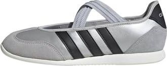 adidas Femme BARREDA Mary Jane Shoes, Silver met./Core Black/Off White, 36 2/3 EU