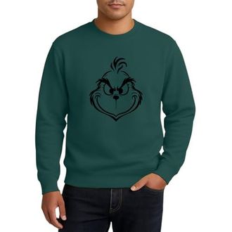 Generic Le Grinch Pull De Noel Homme Sweats Sweater Famille Costume Adulte Vetement Christmas Drole Sweat 2025 Deguisement Pulls Enfant Pyjama Moche Noel col 