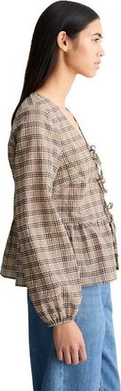 Marc O'Polo Denim Langarmbluse aus Baumwolle-Mix