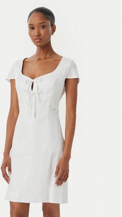Guess Sommerkleid W5GK41 WH5L2 Wei&szlig; Regular Fit