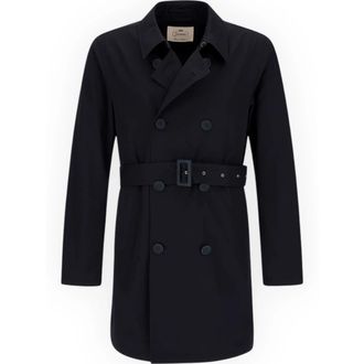 Herno Doppelreihiger Trenchcoat - - Coats - Herren - Schwarzk - 2XL