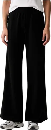 Emporio Armani Emporio Armani Ea7, Femme, Pantalons, Noir, Taille: 40 FR Pantalons Oversize S&eacute;rie Logo