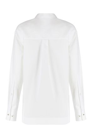 Gucci Womens Cotton Poplin Shirt White Cotton; Polyester