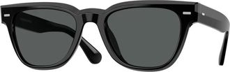 Oliver Peoples unisex, Accessoires, Noir, Taille: 51 MM Lunettes de soleil Rueny