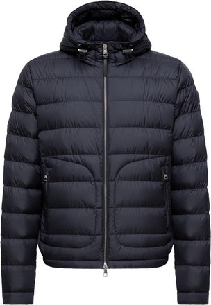 Moncler Moncler Doudoune Courte &Agrave; Capuche Sestriere, Homme, Bleu, Taille: 0