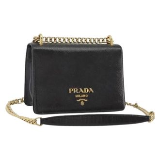 Prada Pre-owned Vintage Schultertasche - - Pre-owned - Damen - Schwarzk - ONE SIZE