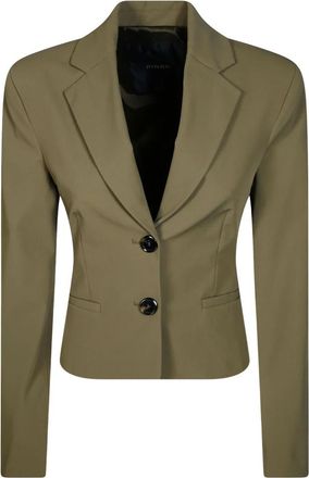 Pinko Pinko, Femme, Vestes, Vert, Taille: 38 FR Teroldego Giacca Tecnico