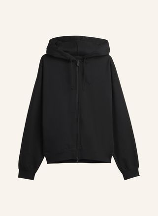 Yohji Yamamoto Y-3 Brushed Terry Kapuzenjacke schwarz