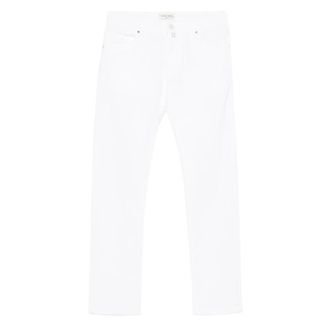 Jacob Cohen Wei&szlig;e F&uuml;nf-Taschen-Knopfleiste Jeans - - Jeans - Herren - Wei&szlig; - W38