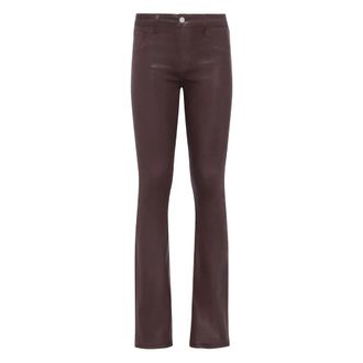 L'agence Femme, Pantalons, Brun, Taille: W26 Selma Coated Bootcut Jean