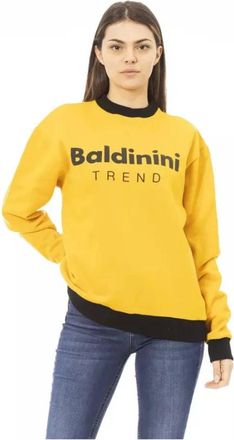 Baldinini Long Sleeve Fleece Hoodie - - Sweatshirts & Hoodies - Damen - Gelb - M