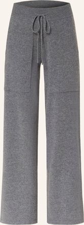 Lisa Yang Lisa Yang Strickhose Omi Aus Cashmere grau