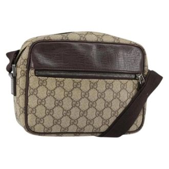 Gucci Sac bandouli&egrave;re vintage Pre-owned - Femme - Pre-owned - Beige - Taille: ONE Size