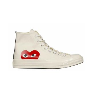 Comme Des Gar&ccedil;ons Homme, Chaussures, Blanc, Taille: 41 1/2 EU Chuck 70 High Baskets