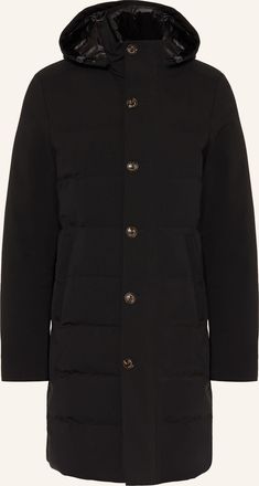 Montecore Lightweight-Daunenmantel Mit Herausnehmbarer Blende schwarz