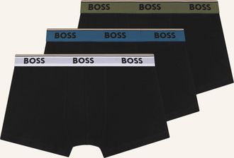 HUGO BOSS Boxershort Trunk 3p Power schwarz