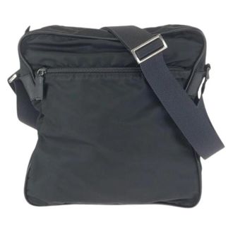 Prada Pre-owned Tessuto Nylon Schultertasche - - Pre-owned - Damen - Schwarzk - ONE SIZE