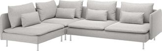 IKEA SÖDERHAMN Ecksofa 4-sitzig
