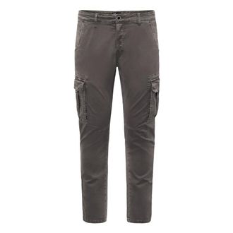 Bomboogie Femme, Pantalons, Brun, Taille: 34 FR Pantalon cargo slim avec poches &agrave; soufflet lat&eacute;rales