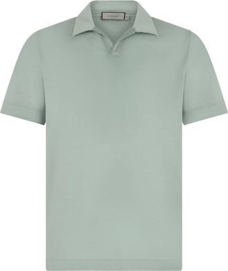 Canali Homme, Tops, Vert, Taille: XL Polo en coton