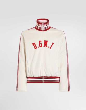 Dolce & Gabbana Sweatshirt Aus Technischem Piqu&eacute; - Mann Sweatshirts Beige 52