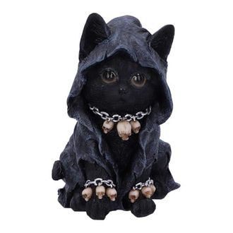 Nemesis Now Feline Figurine de Chat Faucheuse masquée en polyrésine Noir 16 cm