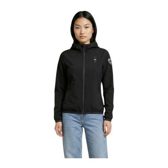 Blauer Blazer Zipp&eacute; &Agrave; Capuche Et Col Montant - Femme - Vestes - Noir - Taille: 42 FR