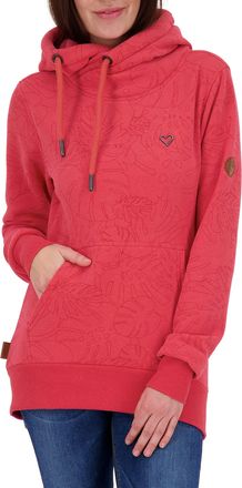 Alife And Kickin and Kickin Damen SarahAK B Kapuzenpullover, Coral, XS