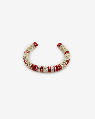 Isabel Marant Bracelet Nina - Femme - Cr&egrave;me - Taille - Isabel Marant - Collection &Eacute;t&eacute; Femme - Nouvelle Collection Capsule La Riviera
