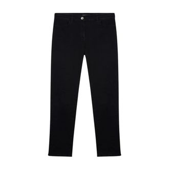 Elena Miro Stylische Damen Hose - - Jeans - Damen - Schwarzk - 6XL