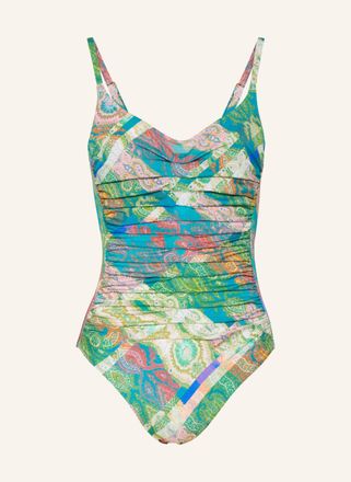 Maryan Mehlhorn Maryan Mehlhorn B&uuml;gel-Badeanzug Jacquard blau