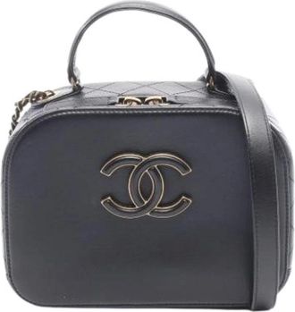 Chanel Sac bandouli&egrave;re vintage Pre-owned - Femme - Pre-owned - Noir - Taille: ONE Size