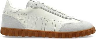 Ami Homme, Chaussures, Beige, Taille: 42 EU Chaussures de sport avec logo