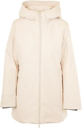 Woolrich Femme, Manteaux, Beige, Taille: 38 FR Firth Parka