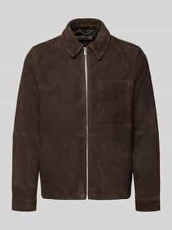 Drykorn Lederjacke mit Rei&szlig;verschluss Modell JERSON