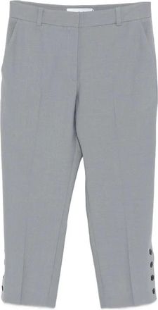 Iro Iro, Femme, Pantalons, Gris, Taille: 34 FR Aqua Cropped Pantalons
