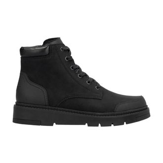 Rieker Schwarze l&auml;ssige- geschlossene Stiefeletten - - Shoes - Herren - Schwarzk - 41 EU