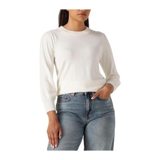 Minus Strick Tee Tops in Off-White - - Knitwear - Damen - Wei&szlig; - S