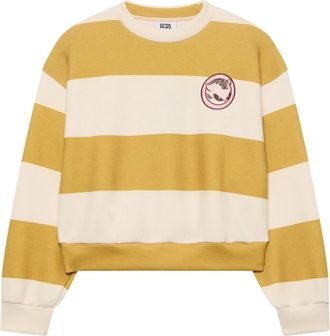 GCDS Gcds, Damen, Sweatshirts & Hoodies, Gelb, XSGr&ouml;&szlig;e