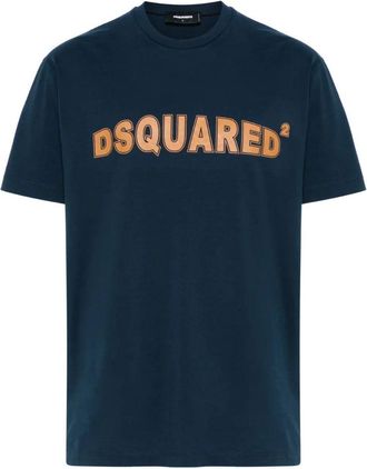 Dsquared2 DSquared2 - T-Shirt f&uuml;r Herren, Cool Fit (Marineblau)