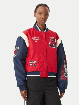 adidas Bomberjacke KR7030 Rot Loose Fit
