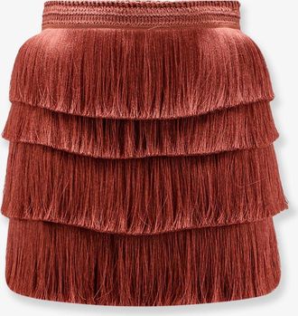 PatBo Mini skirt with fringes - PATBO - gender_Woman