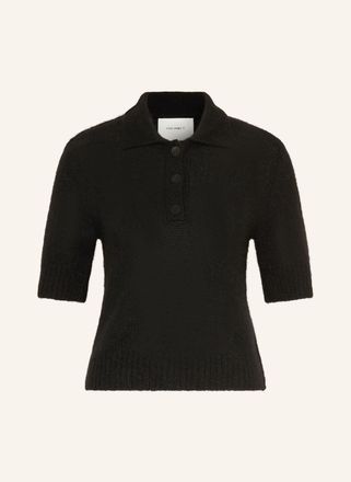 Lisa Yang Lisa Yang Strick-Poloshirt Masy Aus Cashmere schwarz