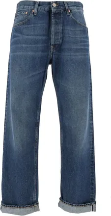 TELA GENOVA Homme, Jeans, Bleu, Taille: W33 Jeans droits