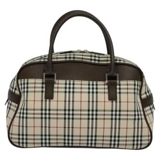Burberry Pre-owned Canvas Handtaschen - - Pre-owned - Damen - Beige - ONE SIZE